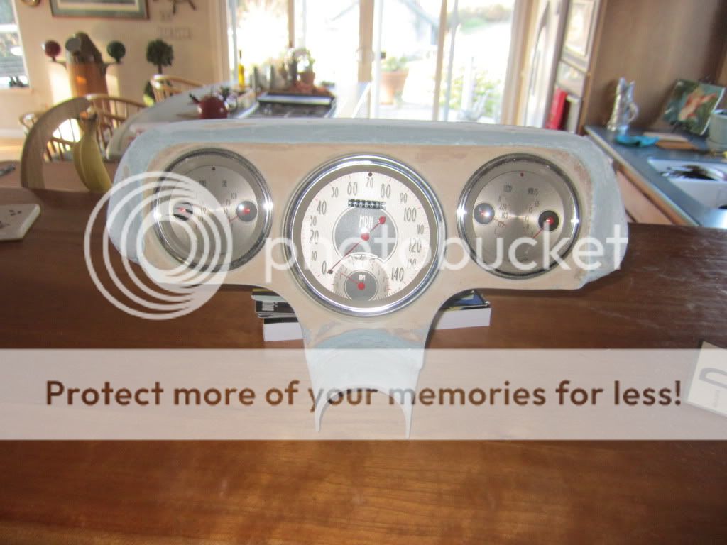 57 Instrument cluster housing modified | Chevy Tri Five Forum