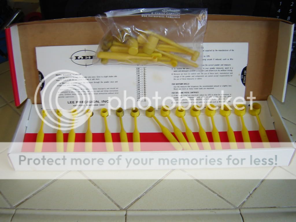 Lee Powder Dippers Full Set +12 Extra +Chart For Sale at GunAuction.com ...