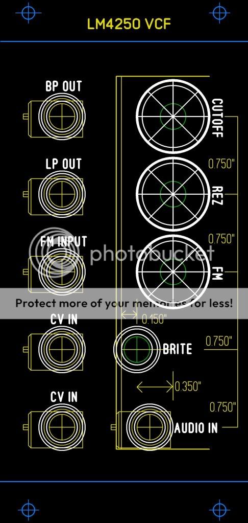 electro-music.com :: View topic - LM4250 VCF rev5 PCB EURORACK/FRAC run