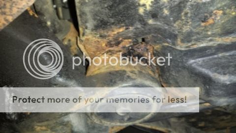 Subframe Mount Rust | Taurus Car Club of America : Ford Taurus Forum