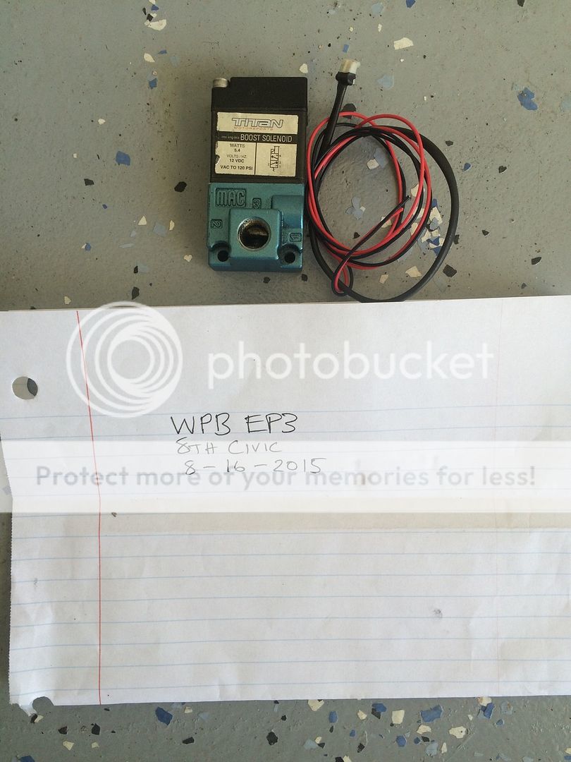 FS: Used FR 3" dp, vac/boost block, mac & EFR 3 port solenoids, EFR ...